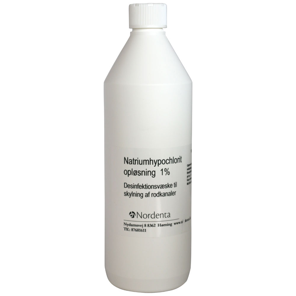 Nordenta natriumhypochlorit 1%, 1 liter