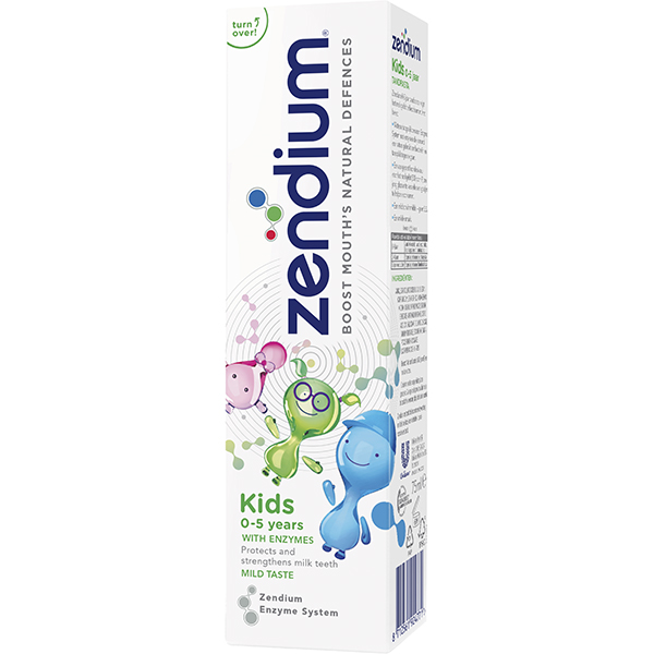 Zendium tandpasta Kids, 12 x 75 ml