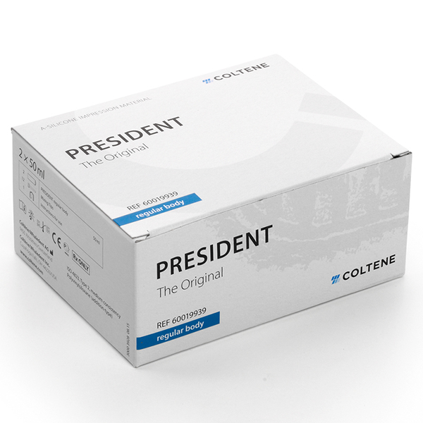 President The Original regular body, 2x50 ml